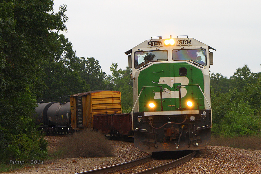 Southbound BNSF Local Train